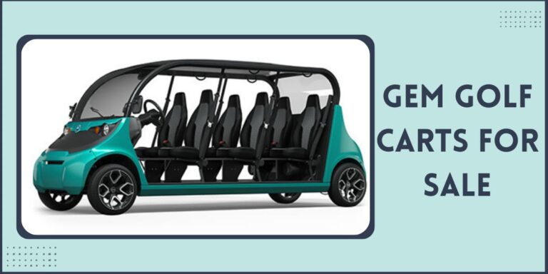 GEM Golf Cart for Sale | Used & New by Polaris (All Years)