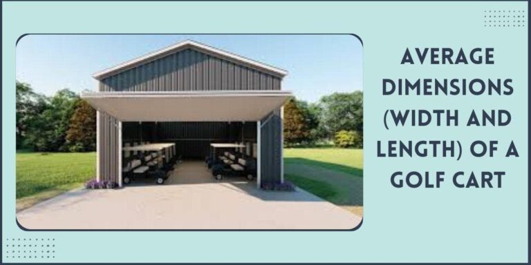 Golf Cart Garage Dimensions | Typical with Door, Plans, Cost