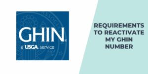 How to Reactivate Your GHIN Number (2023) Step-by-Step Guide